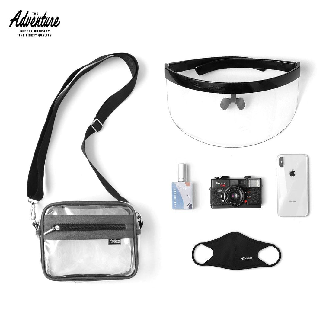 Adventure transparent Sling bag Clutch bag Pouch Carrie – The Adventure