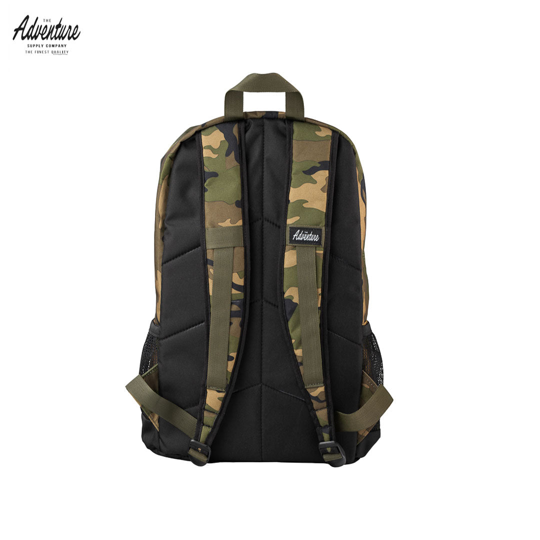 Adventure Backpack Jeremy Printed Fatigue Camouflage – The Adventure